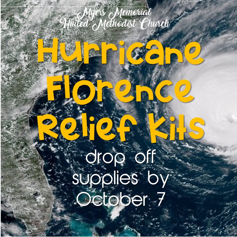 Hurricane Relief Efforts - Myers Memorial United Methodist Church